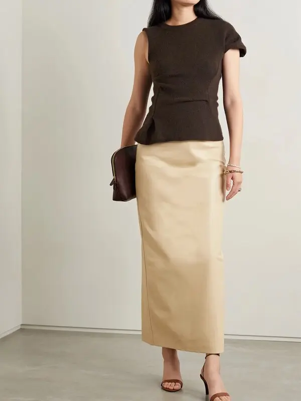 THE ROW Asymmetrical Knit Sweater