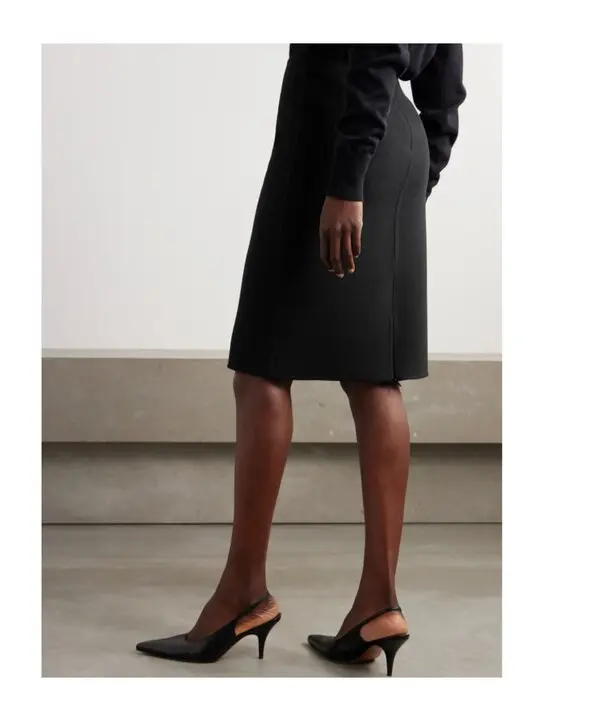 THE ROW Bart Cashmere Skirt