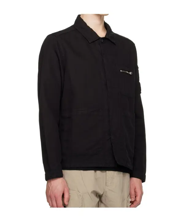 C.P. COMPANY Lapel Long-sleeved Casual Jacket