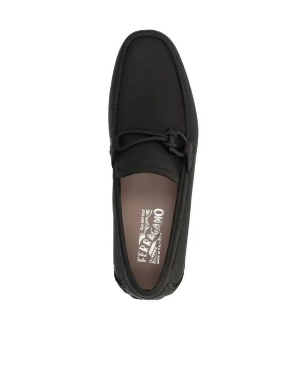 FERRAGAMO Logo Detail Loafers