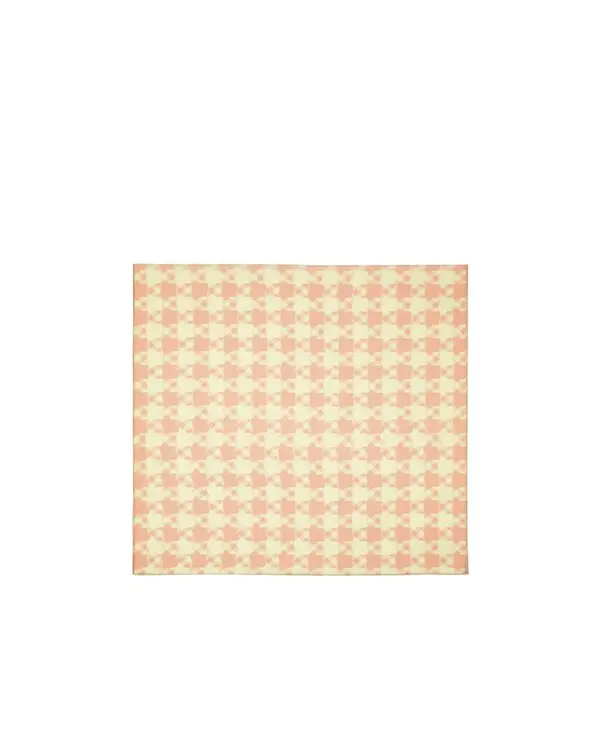 Burberry Houndstooth-pattern Wraparound Scarf - Nude