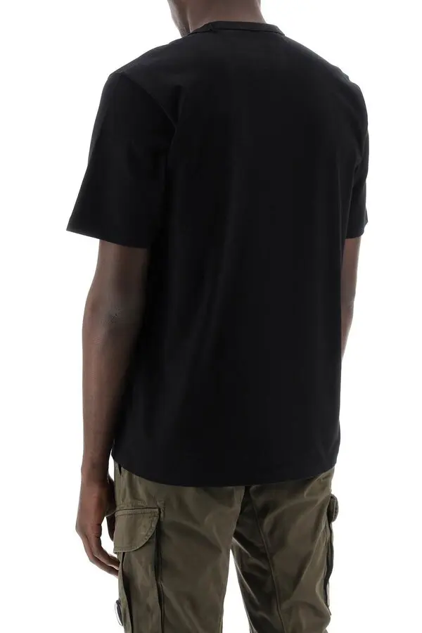 C.P. COMPANY Logo-print Cotton T-shirt