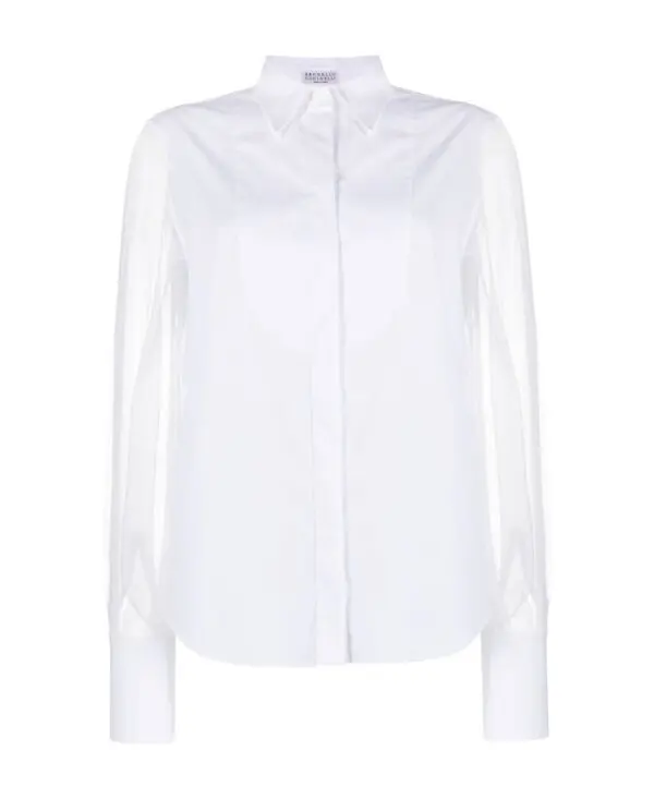 Brunello Cucinelli Embellished Shirt