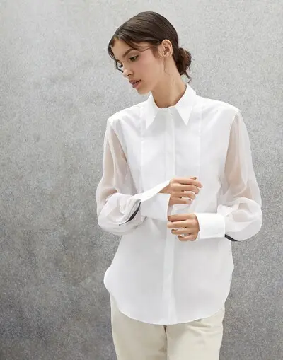 Brunello Cucinelli Embellished Shirt