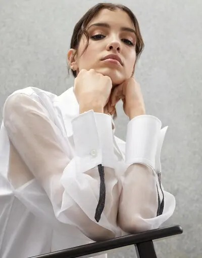 Brunello Cucinelli Embellished Shirt