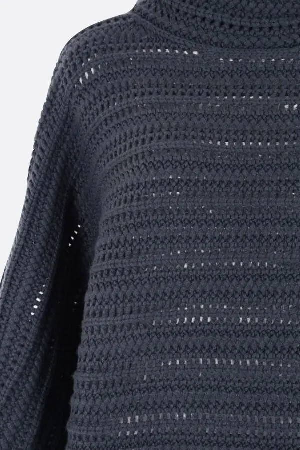 Brunello Cucinelli Open-knit Cashmere Pullover