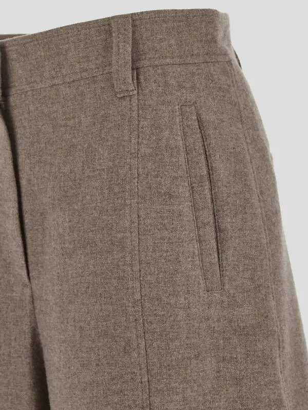 Brunello Cucinelli Wide-leg Tailored Bermuda Shorts