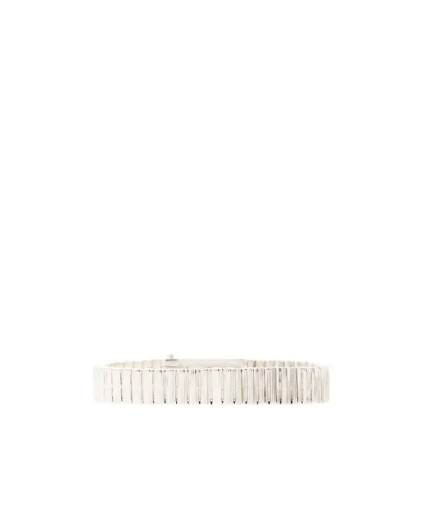 Bottega Veneta Press The Buckle Bracelet - White