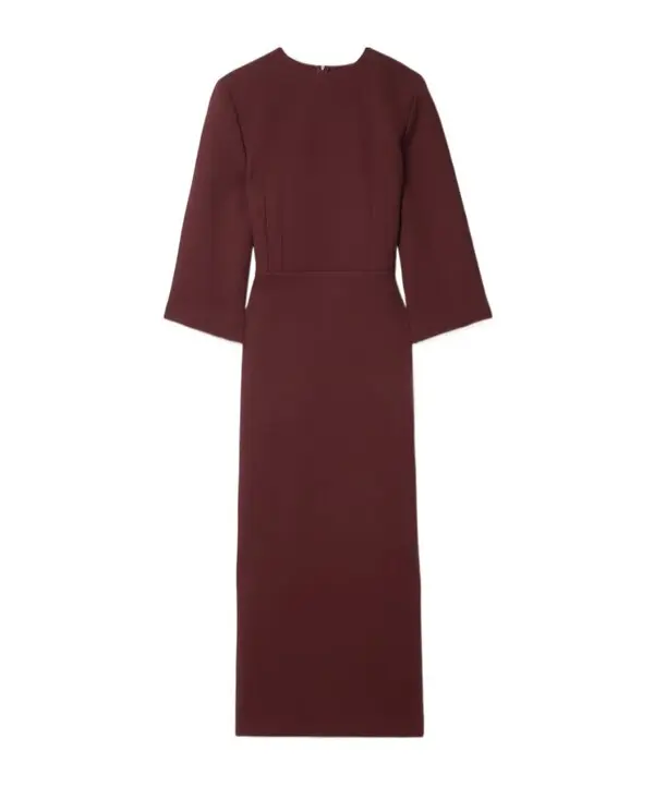 THE ROW Jery Wool-blend Maxi Dress