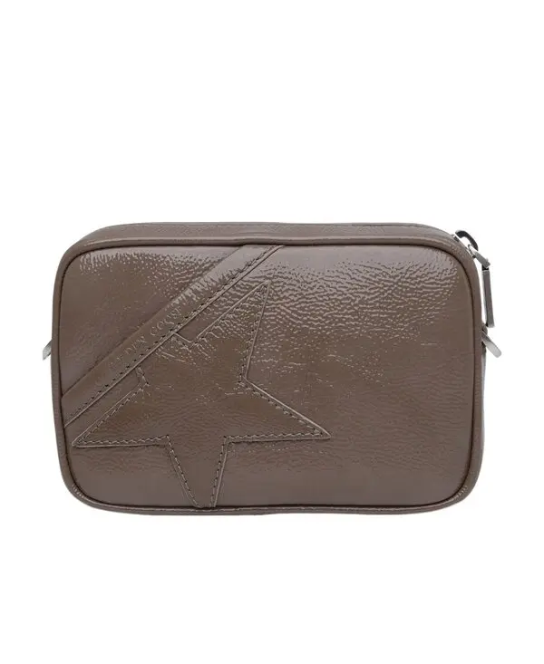 GOLDEN GOOSE Star Patch Zipped Camera Bag