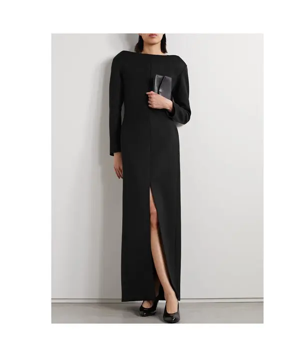 THE ROW Reysha Wool Extra-long Dress