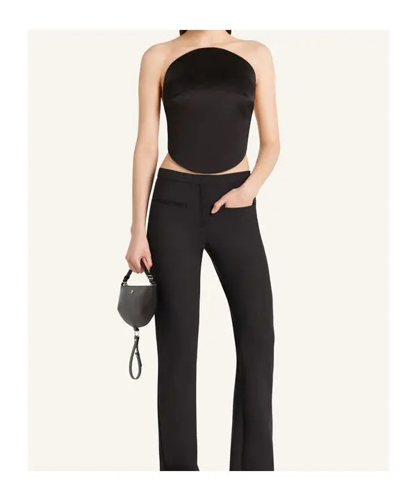 COURREGES Illusion Circle Sleeveless Bodysuit