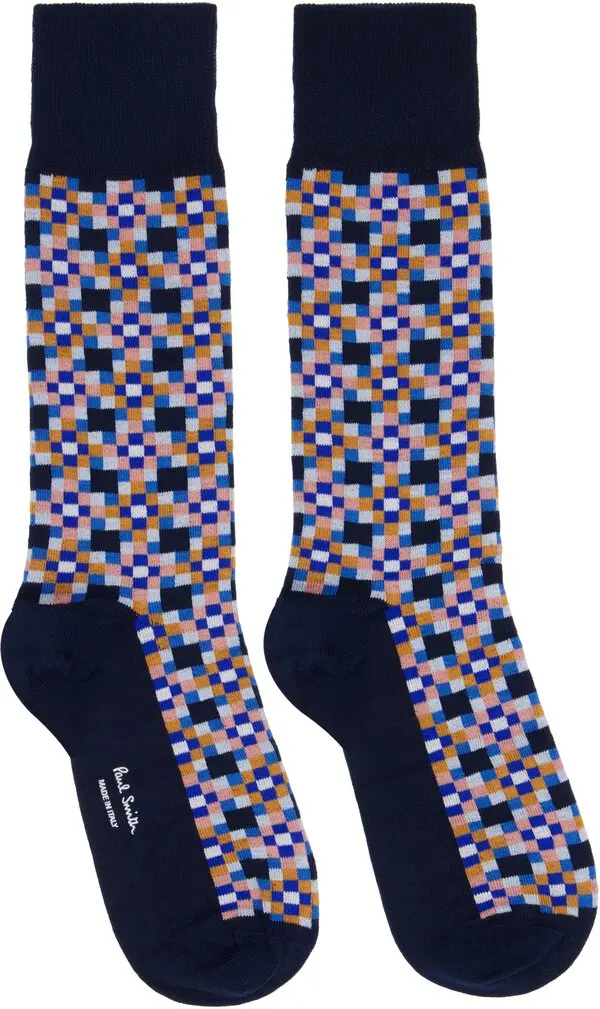 Paul Smith Three Pairs Of Mid-calf Socks