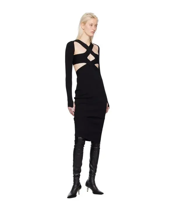 DION LEE Harness Bra Dress