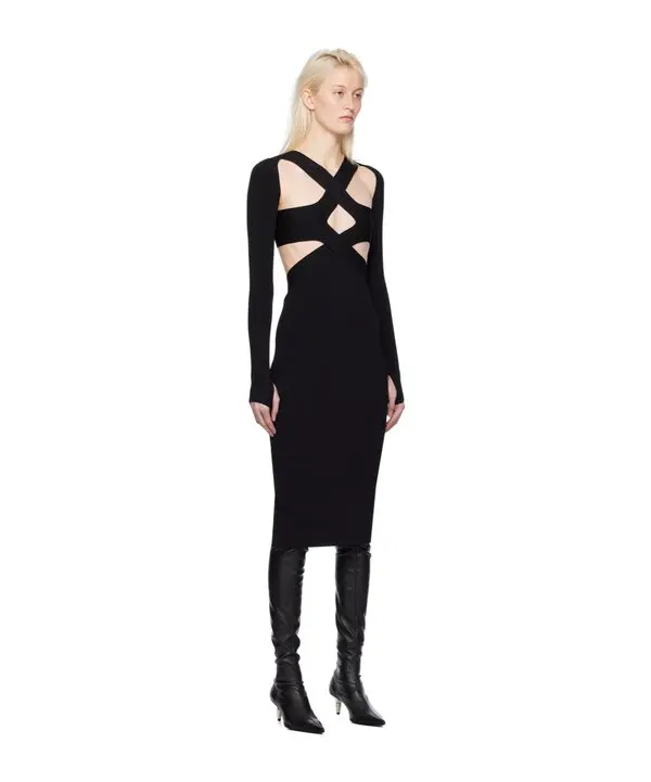 DION LEE Harness Bra Dress