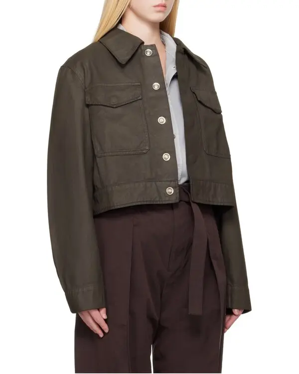 LEMAIRE Long Sleeve Cropped Jacket