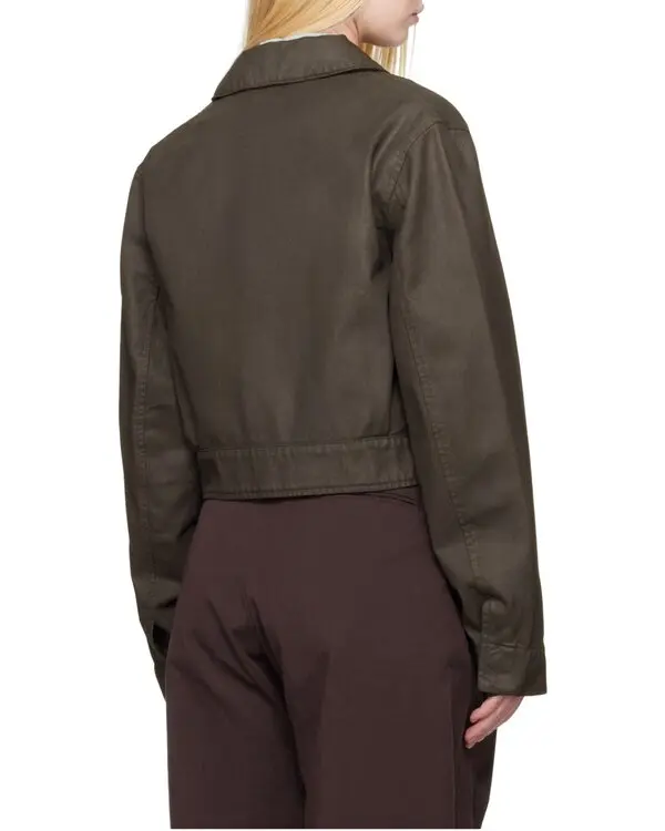 LEMAIRE Long Sleeve Cropped Jacket