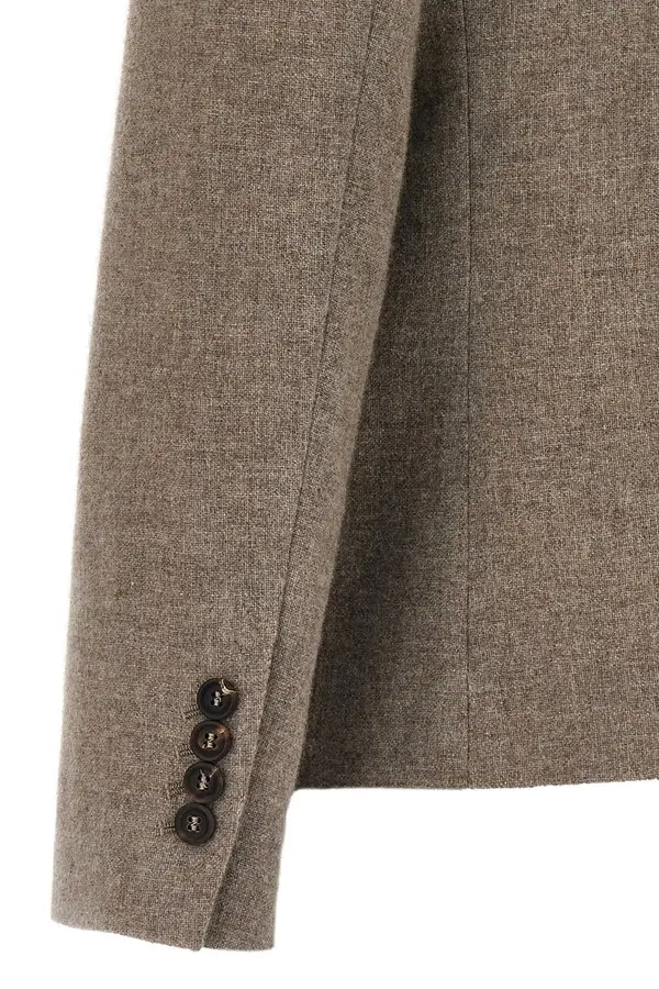 Brunello Cucinelli Double-breasted Peak Lapel Blazer