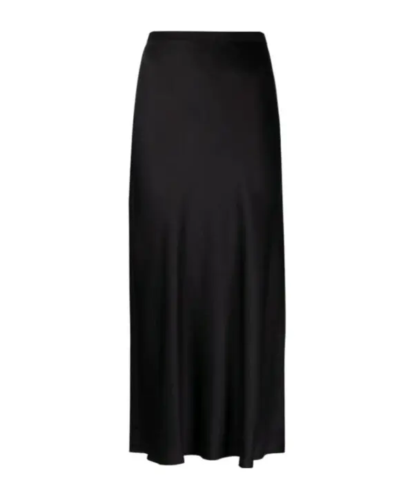ANINE BING Bias-cut Midi Skirt