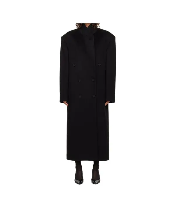 THE ROW Double-breasted Long Coat