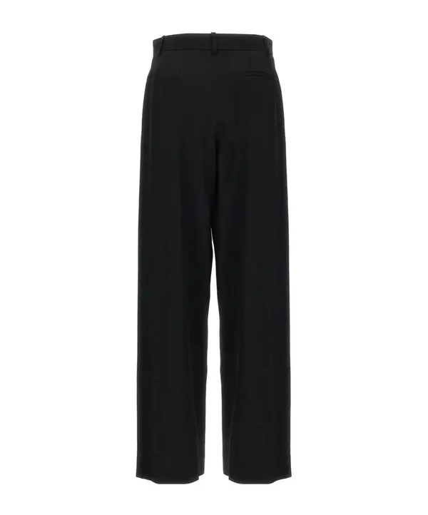 THE ROW Straight-leg Pleat-detailed Trousers