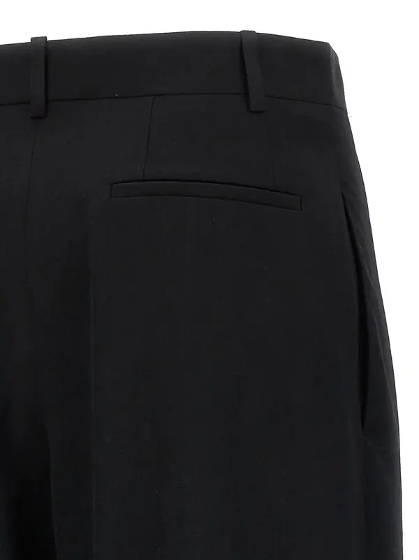 THE ROW Straight-leg Pleat-detailed Trousers