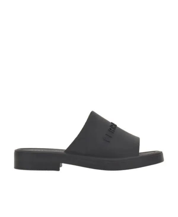 FERRAGAMO Embossed Logo Slides