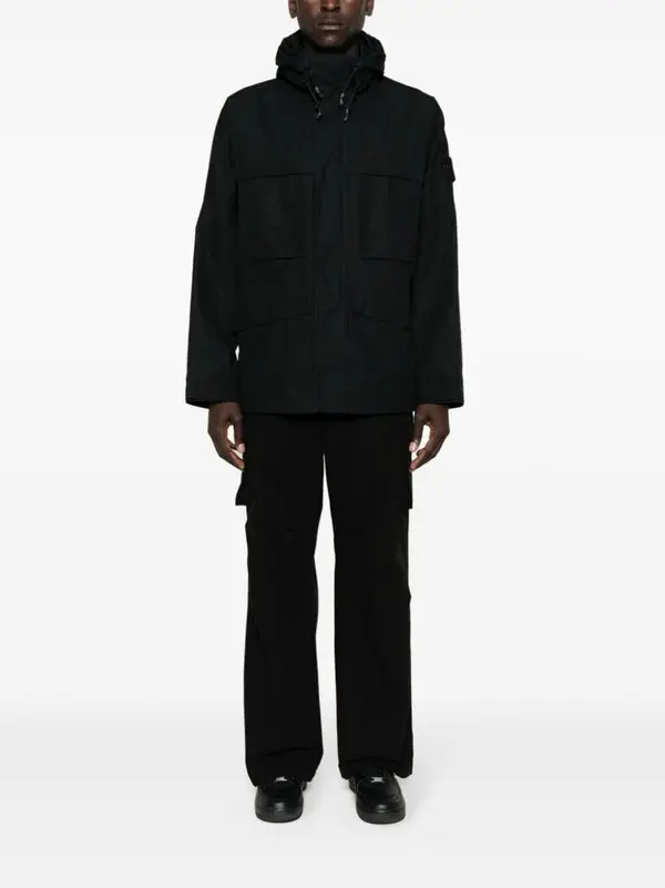 Stone Island Ghost Compass-badge Jacket