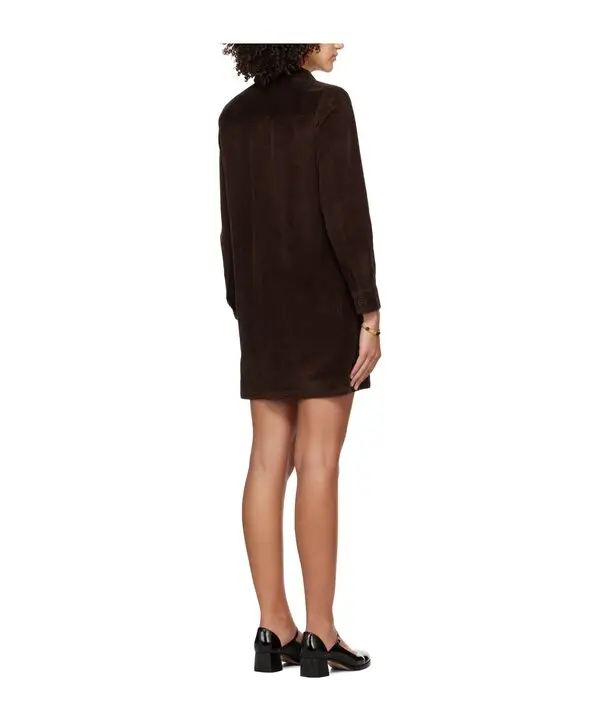 A.p.c. Mia Corduroy Shirt Dress