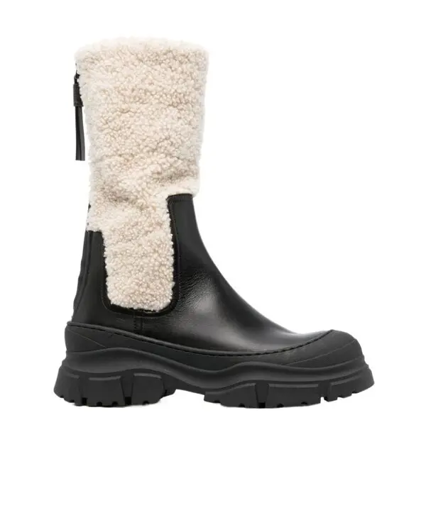 Brunello Cucinelli Panelled Zip-up Boots