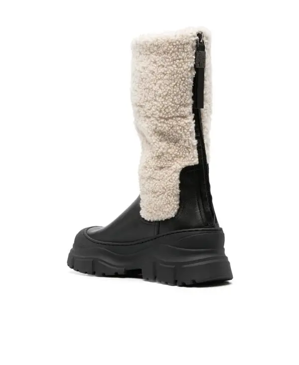 Brunello Cucinelli Panelled Zip-up Boots