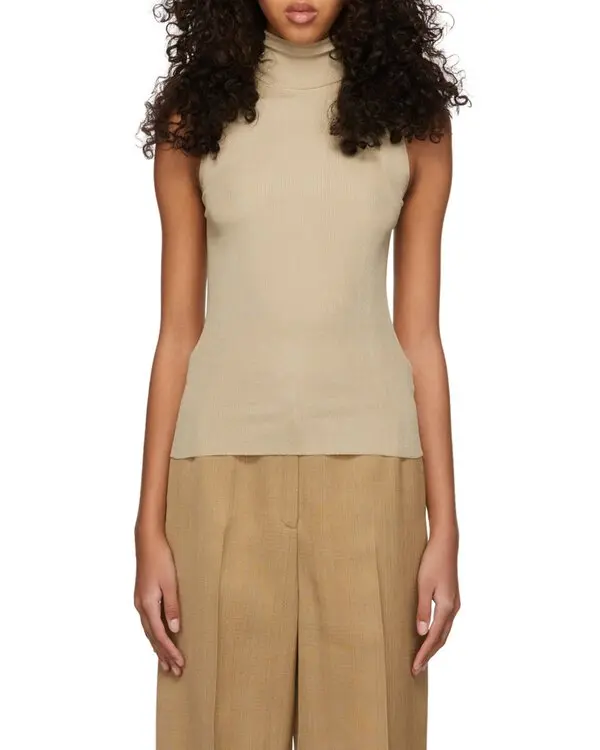 THE ROW Sleeveless Turtleneck Pullover