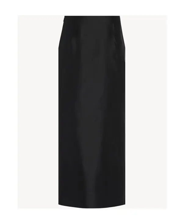 THE ROW Kanita Side Slit Midi Skirt