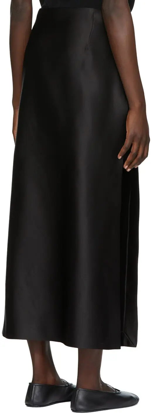 THE ROW Kanita Side Slit Midi Skirt