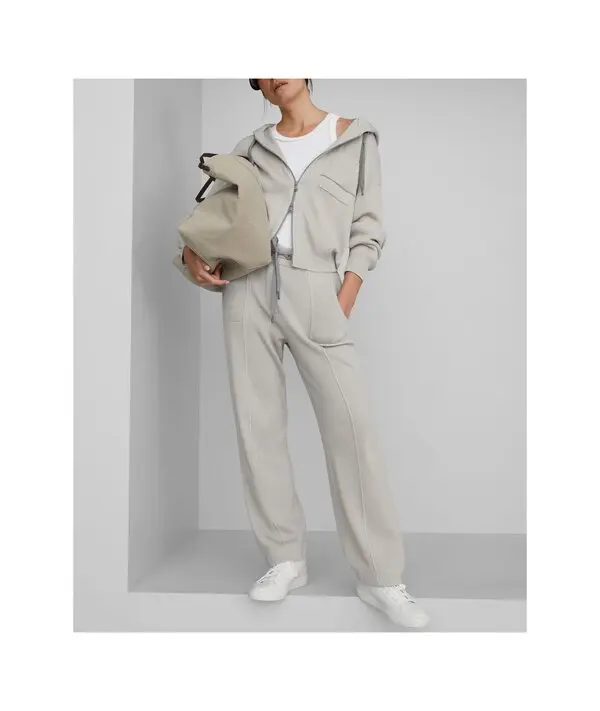 Brunello Cucinelli Elasticated Waist Ribbed Pants