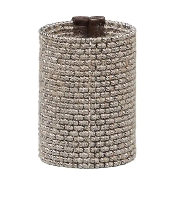 Brunello Cucinelli Sterling Silver Cuff Bracelet - Yellow