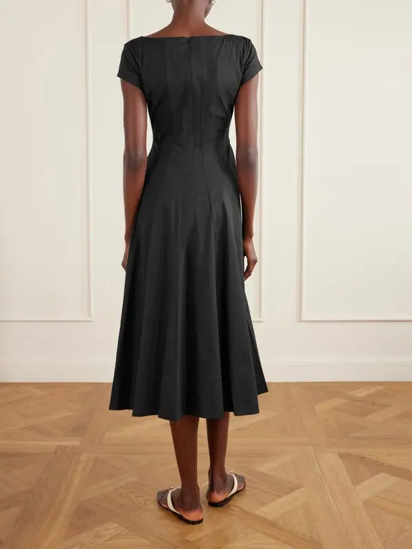 Staud Wells Patchwork Dress