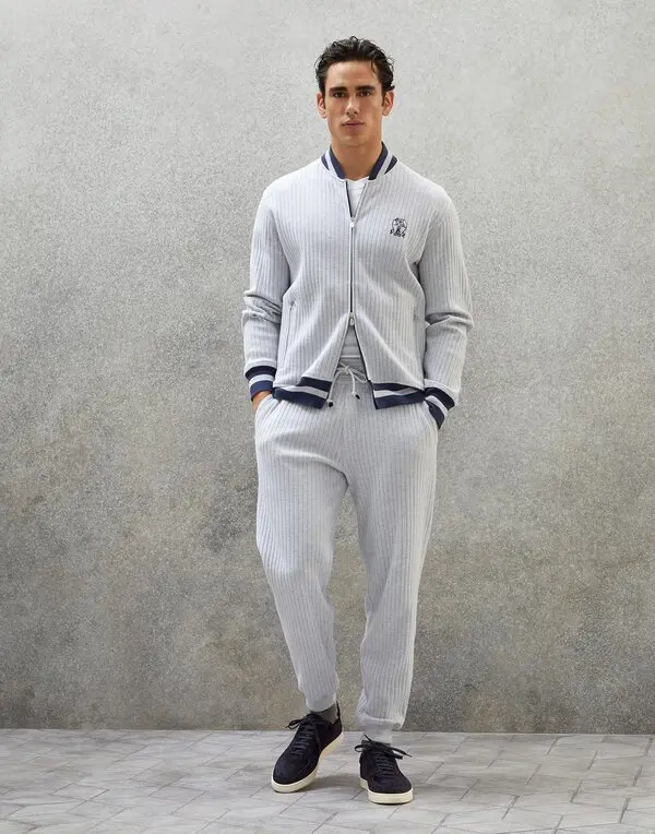 Brunello Cucinelli Corduroy Cotton Track Pants