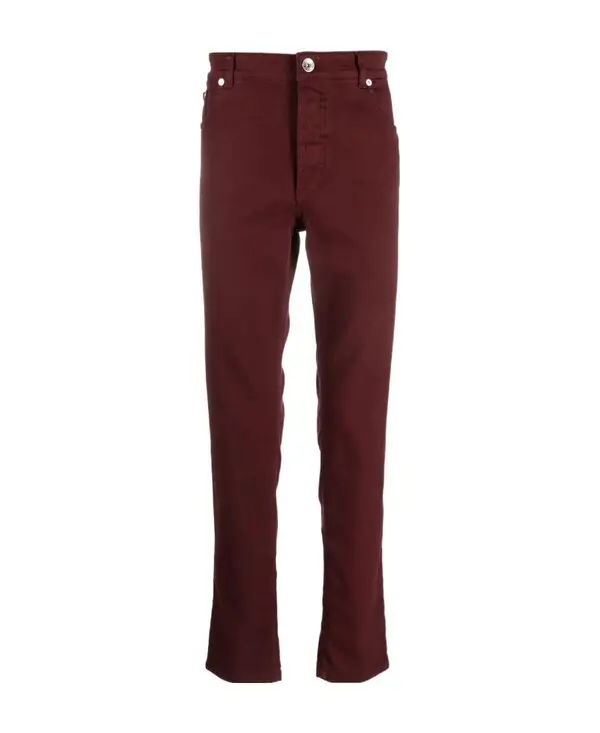Brunello Cucinelli Mid-rise Straight-leg Jeans