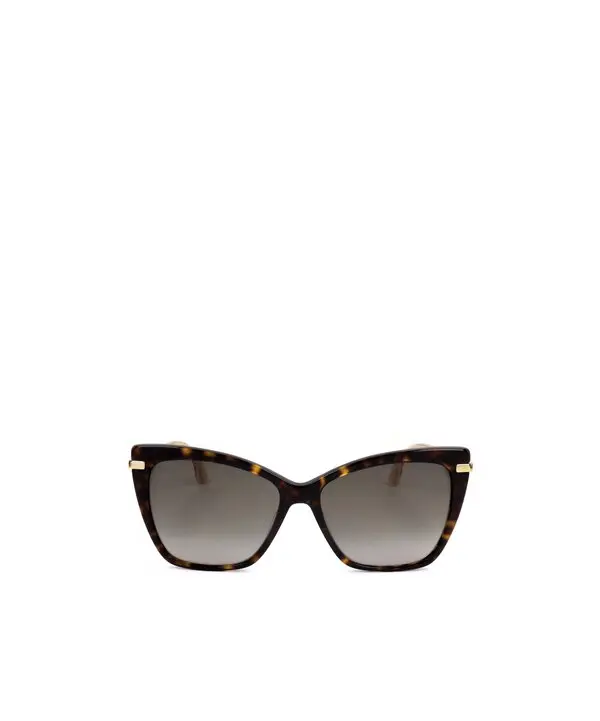JIMMY CHOO Cat Eye Frame Sunglasses - Gray