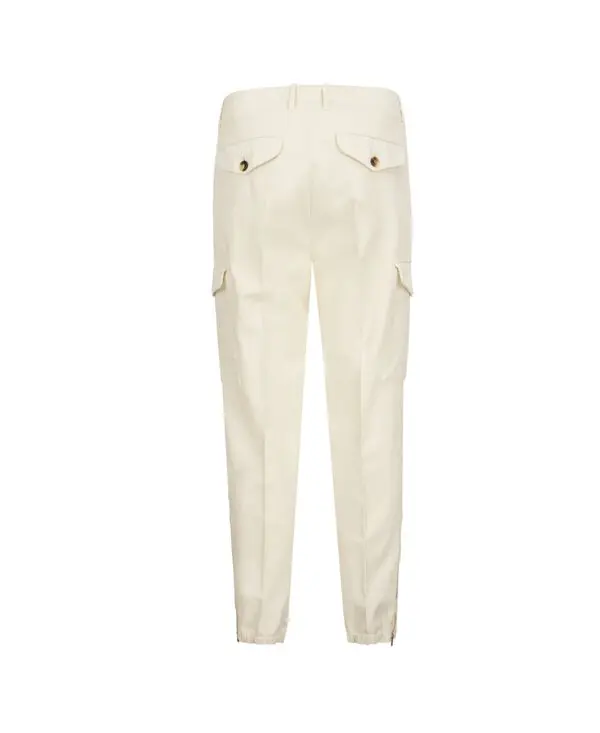 Brunello Cucinelli Pleated Tapered Cargo Pants