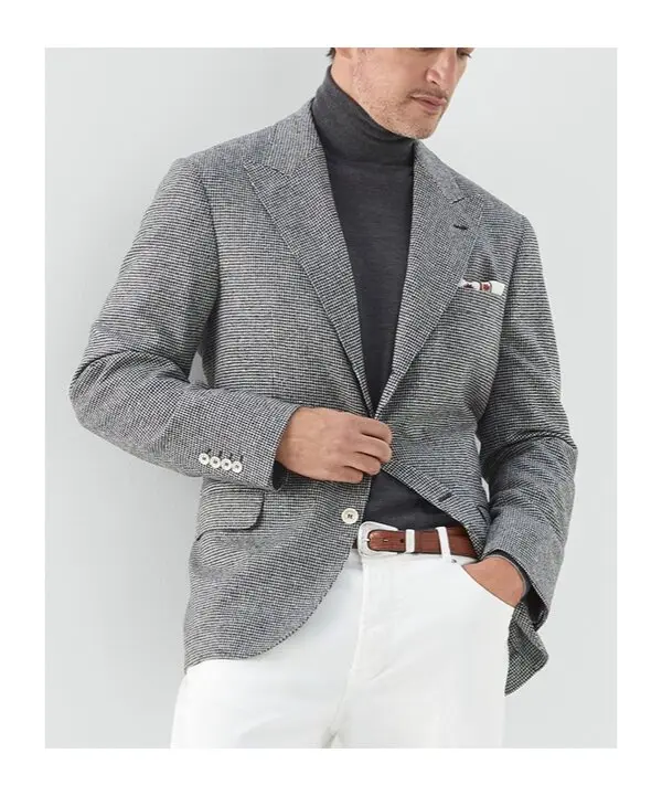Brunello Cucinelli Long-sleeved Suit Coat