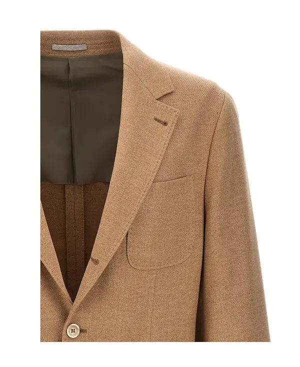 Brunello Cucinelli Notched-lapel Single-breasted Blazer