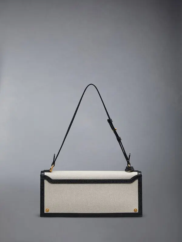 Thom Browne Rwb-tag Canvas Shoulder Bag