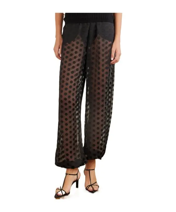 THE FRANKIE SHOP Orissa Polka Dot Tapered Pants