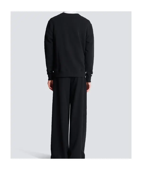 Balmain Logo Printed Crewneck Sweatshirt