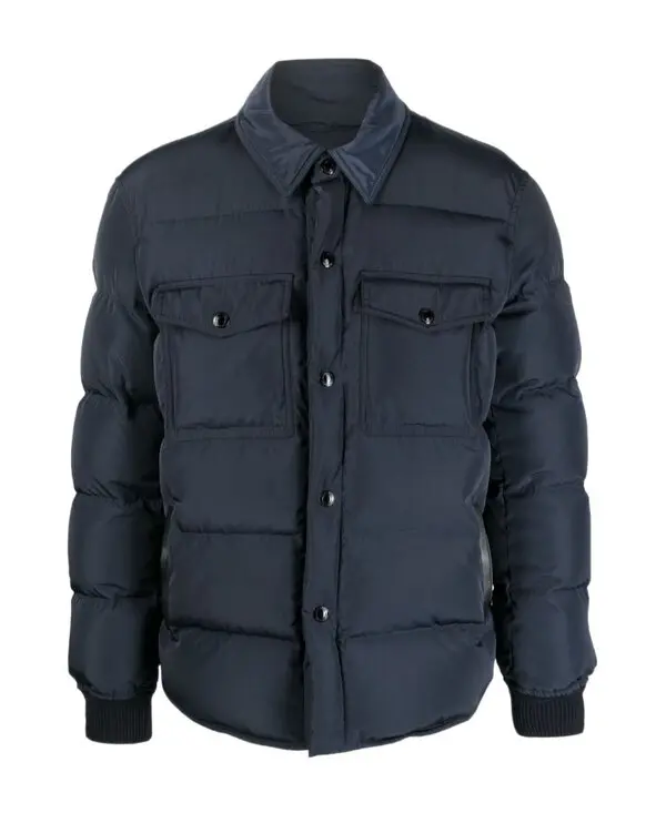 TOM FORD Techno Ottoman Padded Jacket - Black