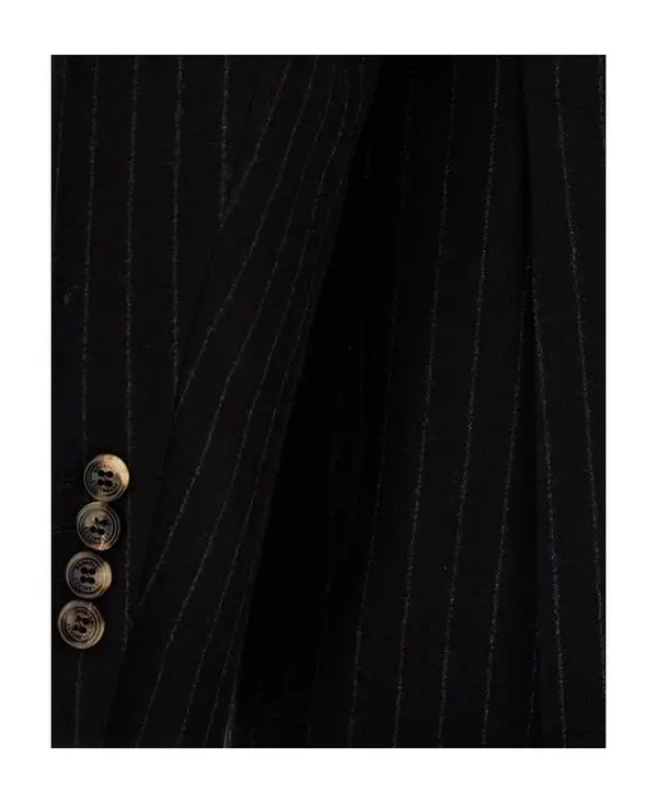 Brunello Cucinelli Virgin Wool Pinstripe Suit