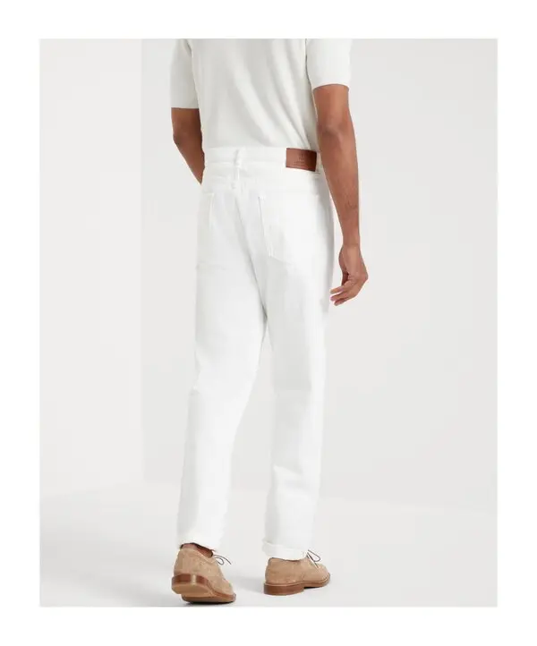 Brunello Cucinelli Dyed Denim Pants