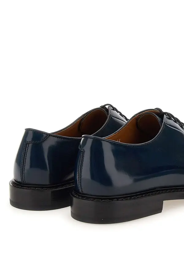 DOUCAL'S Lace Up Round Toe Shoes